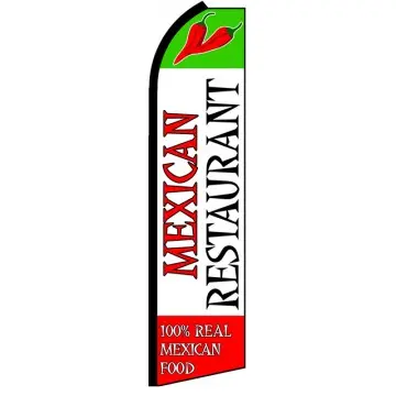 Mexican Restaurant - Feather Flag Banner
