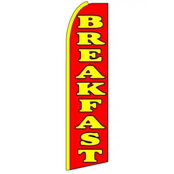 Breakfast - Advertising Feather Flag Banner